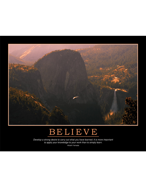 Believe Poster - Enna.com