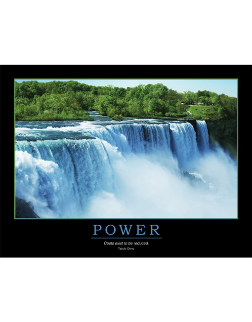 Power Poster - Taiichi Ohno - Enna.com